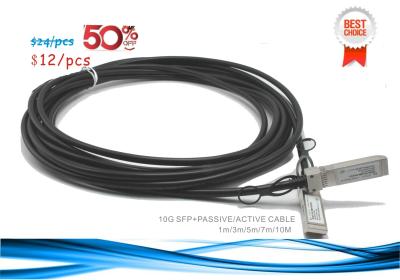Cina SFP+ dirigono i cavi di rame passivi dell'attaccatura, portata del、 5m del、 3m di 1m in vendita