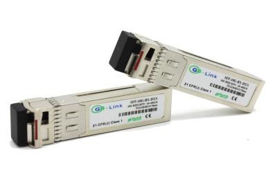Κίνα Οπτικός πομποδέκτης BIDI SFP+ 10G 40KM προς πώληση