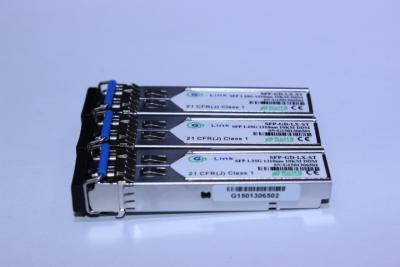 Cina Ricetrasmettitori ottici di SFP 622M 1310nm 40KM HP compatibile in vendita