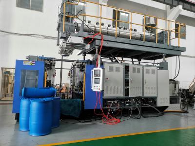 Cina 210L TR571 EBM Extrusion Blow Molding Machine Double Ring Chemical Drum Big Barrel in vendita