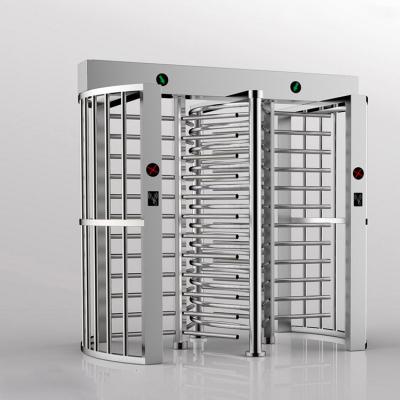 China Two Door Full Height Turnstile Prison Security RFID Card / Fingerprint Access Control for sale