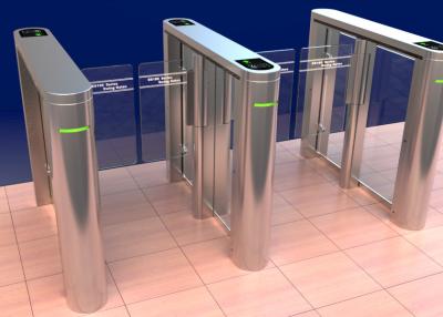 China Voz baja de la puerta de alta velocidad sin cepillo del motor anticolisión para el control de acceso constructivo en venta