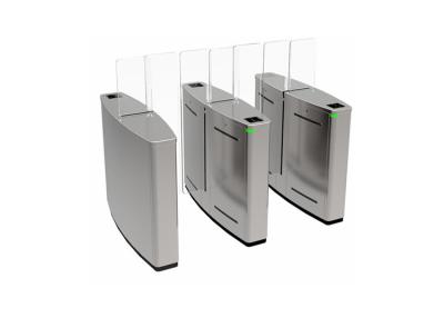 SS304 550mm Width 40person/Min Double Wing Turnstiles