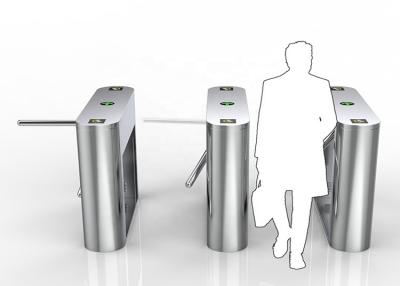 China Magnetic RFID Access Control Tripod Turnstile Gate 510mm Arm for sale