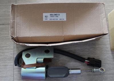 Engine Solenoid 12V 24V Fuel R140-7 Solenoid Valve 3991168 SA-4941-24 4BT3.9-G2