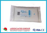 Китай Дезинфектант свежего нюха санитарный влажный обтирает каландрируя Nonwoven материал 40pcs продается