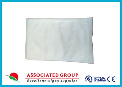 Spunlace Nonwoven Bathing 청소 젖은 Wash Glove Mit Small Pearl Dot 초음파 보세