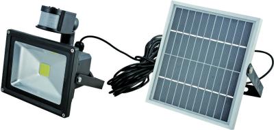 China luz de inundación al aire libre solar del nuevo diseño PIR en venta