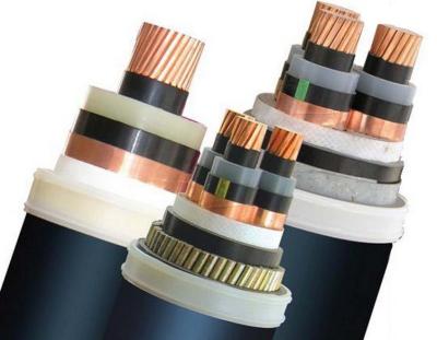 Cina 25mm-150mm 4 Core Copper Armored High Voltage XLPE Power Cable per MV TUV 33kV-500kV in vendita