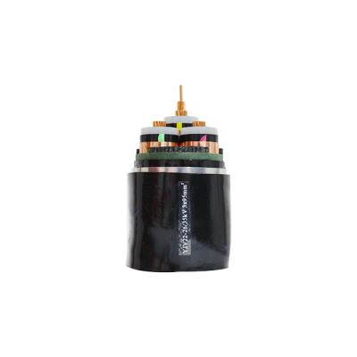 中国 8.7/15KV PVCジャケット 中圧銅導体 XLPE 絶縁電線 販売のため