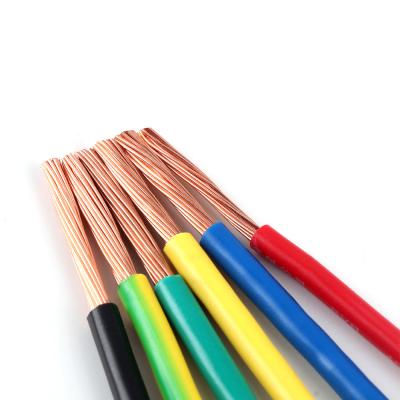 China 2 fios elétricos BVV/BV revestidos de PVC com núcleo isolado para aplicações com núcleo múltiplo à venda