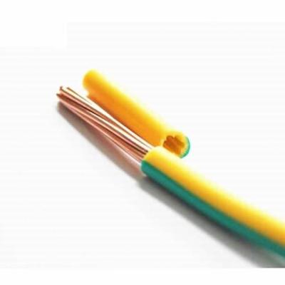 Китай 450/750V номинальное напряжение ПВХ изолированный медный провод 2,5 мм 4 мм для электроустановок продается