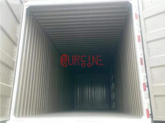 Beiben 8x8 van cargo truck rear