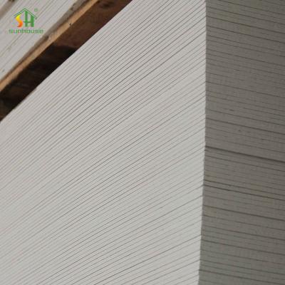 China Standard Gypsum Board and Plasterboard with 1220X2440Mm Size and 1 Year Warranty for Modern Building Renovation for sale