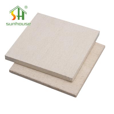 China Lightweight 100% Asbestos Free Calcium Silicate Board 1220x2440mm 6-30mm Thickness for Fireproof Building Renovation for sale