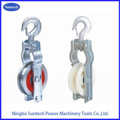 China Bloques de cuerda de alambre de tierra SHT / Bloque de cuerda de barras de acero fundido de 20KN en venta