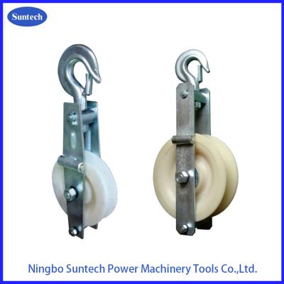 China Bloques de cuerda de alambre de tierra SHT / Bloque de cuerda de barras de acero fundido de 20KN en venta