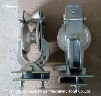 China Gen Himmel brachte Crossarm 20KN Leiter Stringing Blocks an zu verkaufen