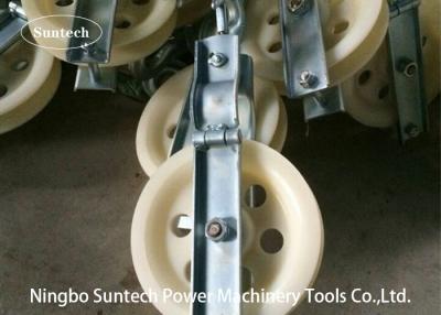 China Einzelnes Antriebsscheiben-Kabel, das Flaschenzug mit Haken für das Aufreihen der Kabelader zieht zu verkaufen