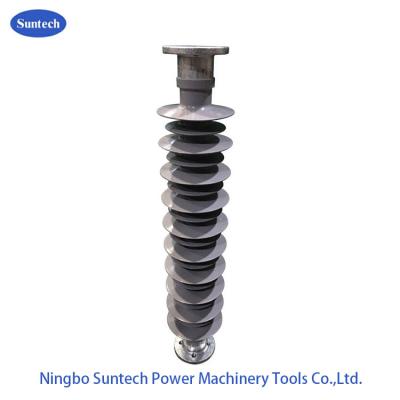 China 69KV 10KN erosionan la línea de alto voltaje aisladores del polímero de la prueba del poste en venta