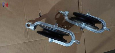 China Oberleitungs-Rundriemen-Niederhalter-Drahtseil-Aufreihblock zu verkaufen