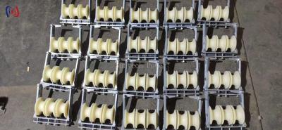 China Effizient ziehen drei Bündel von kleinen Querschnitt Drähte mit Leiter Stringing Blöcke zu verkaufen