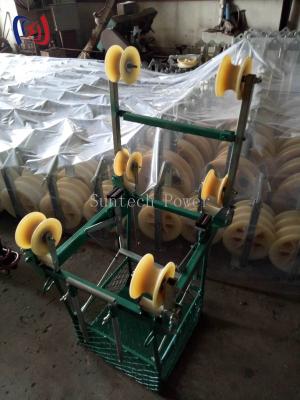 China Verstellbarer Vierleiter-Trolley für Reparaturarbeiten an Freileitungen zu verkaufen