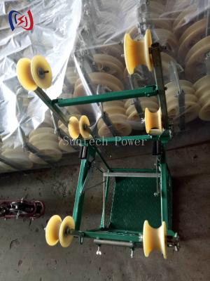 China Verstellbarer Vierleiter-Trolley für Reparaturarbeiten an Freileitungen zu verkaufen