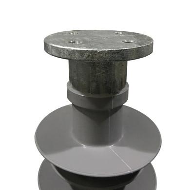 China 69KV 10KN erosionan la línea de alto voltaje aisladores del polímero de la prueba del poste en venta