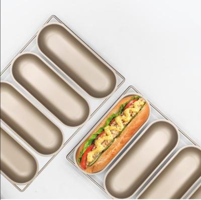 Cina Personalizza 7 pollici di acciaio al carbonio Formica di hot dog in vendita