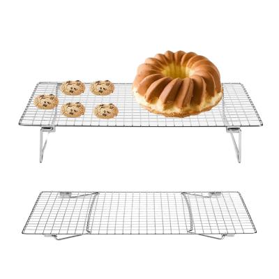 Cina In acciaio inossidabile 304 pieghevole grill di pane a maglia scaffale da forno in vendita