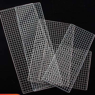 China Gegalvaniseerde oppervlaktebehandeling Geweven techniek Op maat gemaakte grootte Vierkante barbecue net mesh Te koop