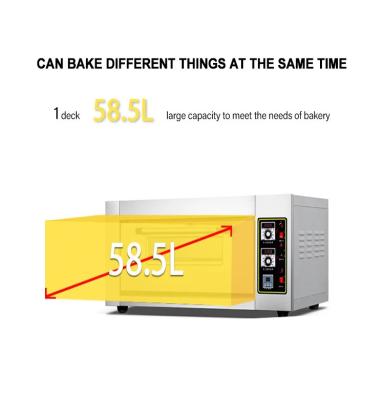 China Forno eléctrico para pizza comercial de aço inoxidável à venda