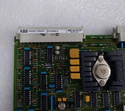Chine Pays d'origine d'ABB HIEE451116R0001 FM9925 A-E Automation Communication Module : Poids de la Suède : 1,2 kilogrammes à vendre