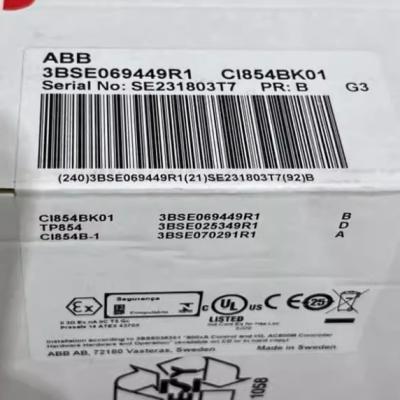 Chine ABB CI854BK01 3BSE069449R1 Module d'interface PROFIBUS-DP/V1 en stock à vendre