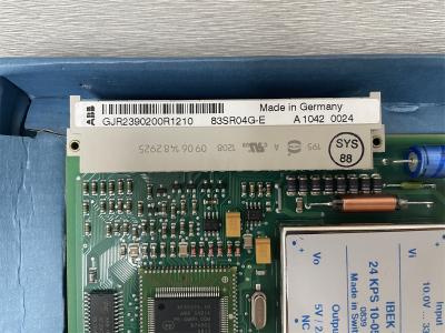Chine 83SR04 GJR2390200R1210 83SR04G-E ABB Binary And Analog Control Signal Processing Control Module à vendre