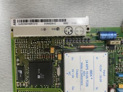 Chine 81AA03 GJR2394100R1210 81AA03A-E ABB Module de sortie pour signaux analogiques à vendre