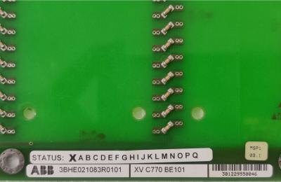 China ABB XVC770BE101 3BHE021083R0101 HVD Board Coated for sale