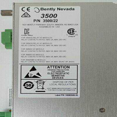 China Bently Nevada 3500/22-01-01-00 146031-01 10Base-T/100Base-TX módulo de entrada y salida en venta