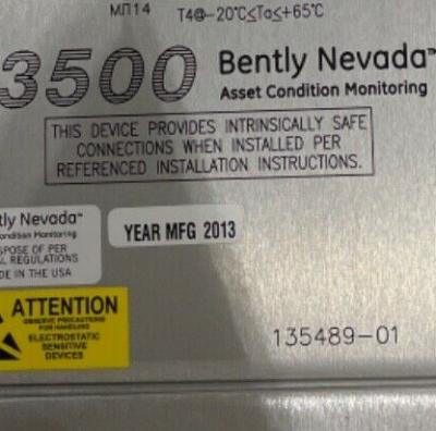 China Bently Nevada 3500/42M-05-00 135489-02 I/O-Modul mit internen Barrieren zu verkaufen