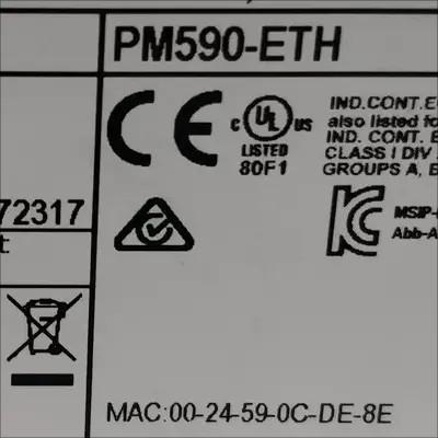 Cina Modulo di elaborazione ABB PM590-ETH 1SAP150000R0271 in vendita