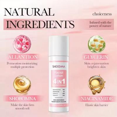 Chine Crème et lotion visage 4-en-1 de haute qualité Niacinamide Vitamine C Vitamine E Sérum à vendre