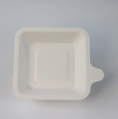 Cina piatti concimabili del quadrato di 110mm Oilproof, piatti eliminabili impermeabili della bagassa in vendita