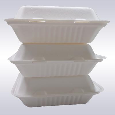 Cina Contenitori biodegradabili a 9 pollici della copertura superiore delle stoviglie della bagassa 1500ml sostenibili in vendita