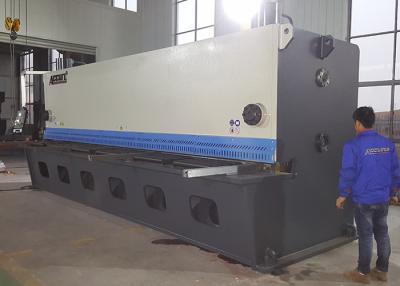 Cina Ghigliottina di CNC di rendimento elevato che tosa il calibro posteriore d'acciaio a macchina della taglierina 1000mm in vendita