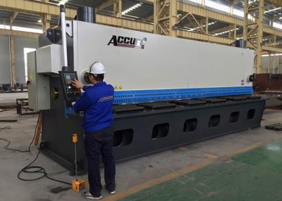 Cina macchina per il taglio di metalli della ghigliottina 18.5KW con il sistema di controllo della Germania ELGO P40 NC in vendita