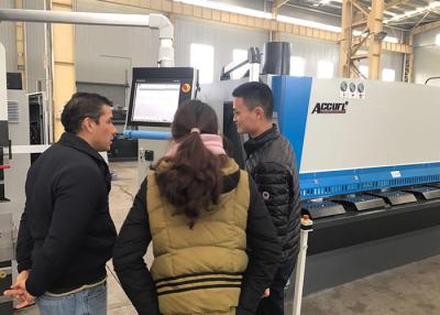 Cina Macchina di taglio della ghigliottina variabile idraulica del rastrello per la certificazione del CE della lamina di metallo in vendita