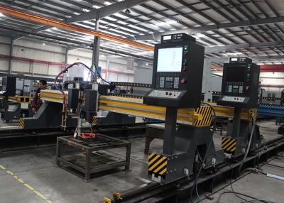 Cina Tagliatrice del plasma della fiamma di CNC del piatto d'acciaio per edilizie della nave 4200mm x 16800mm in vendita