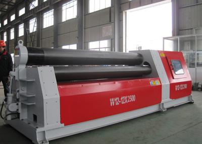 China De Machine van de de Rolbuigmachine van het bladmetaal met Digitale Vertoningence Gediplomeerde W12-25x2000 Te koop