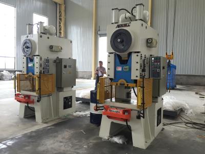 Cina Macchina saldata acciaio della pressa eccentrica del corpo con il sistema di lubrificazione automatico 25 tonnellate in vendita